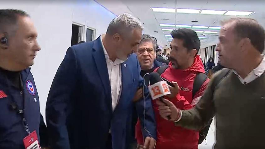 La salida de Pablo Milad tras la derrota ante Bolivia | T13